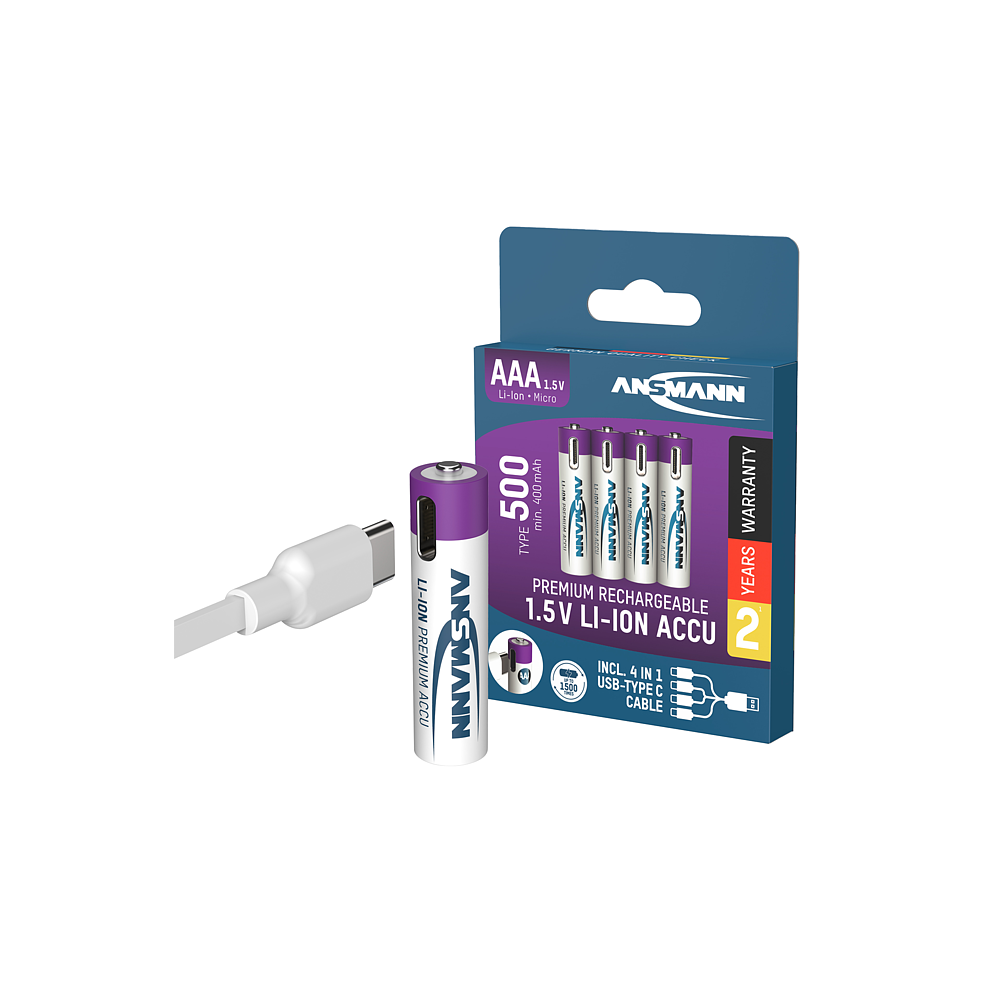 Li-Ion Akkus Micro AAA