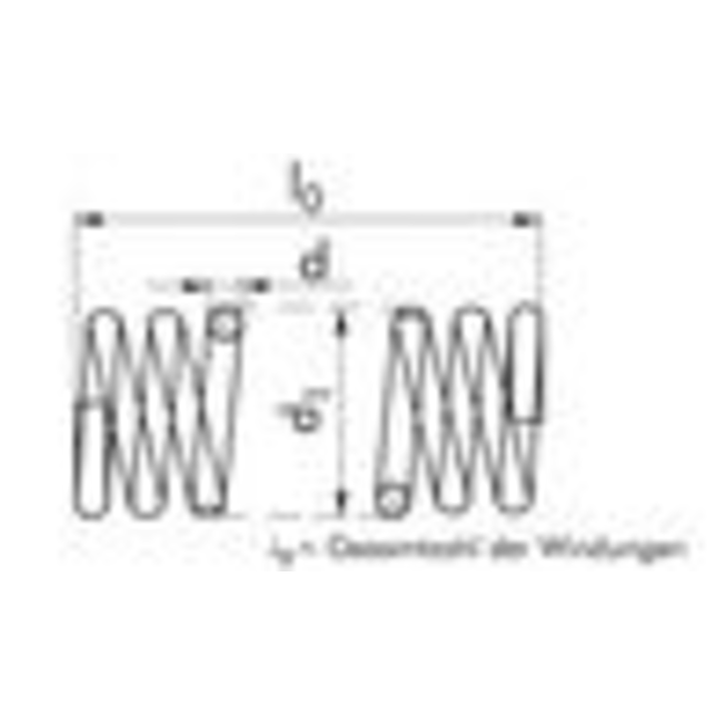 Druckfeder DIN 2095 vz