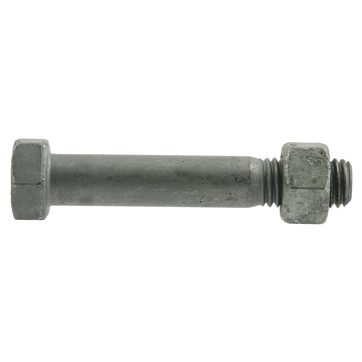 Sechskantschraube mit Mutter DIN 7990 / ISO 4032 4.6 FVZ / 5-2 FVZ M12 ...