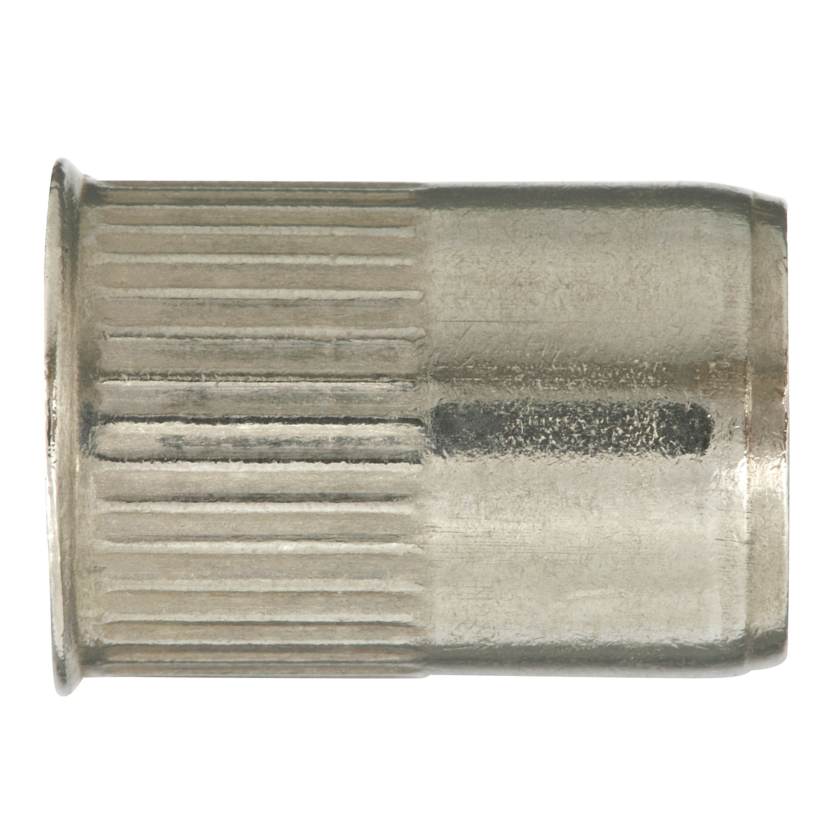 Einnietmutter kleiner Senkkopf A2, Bohr-Ø 6,0, Klemmbereich 0,5-2,5 mm M4